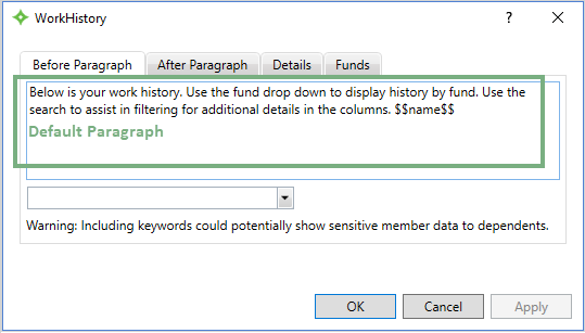 Before and after paragraphs